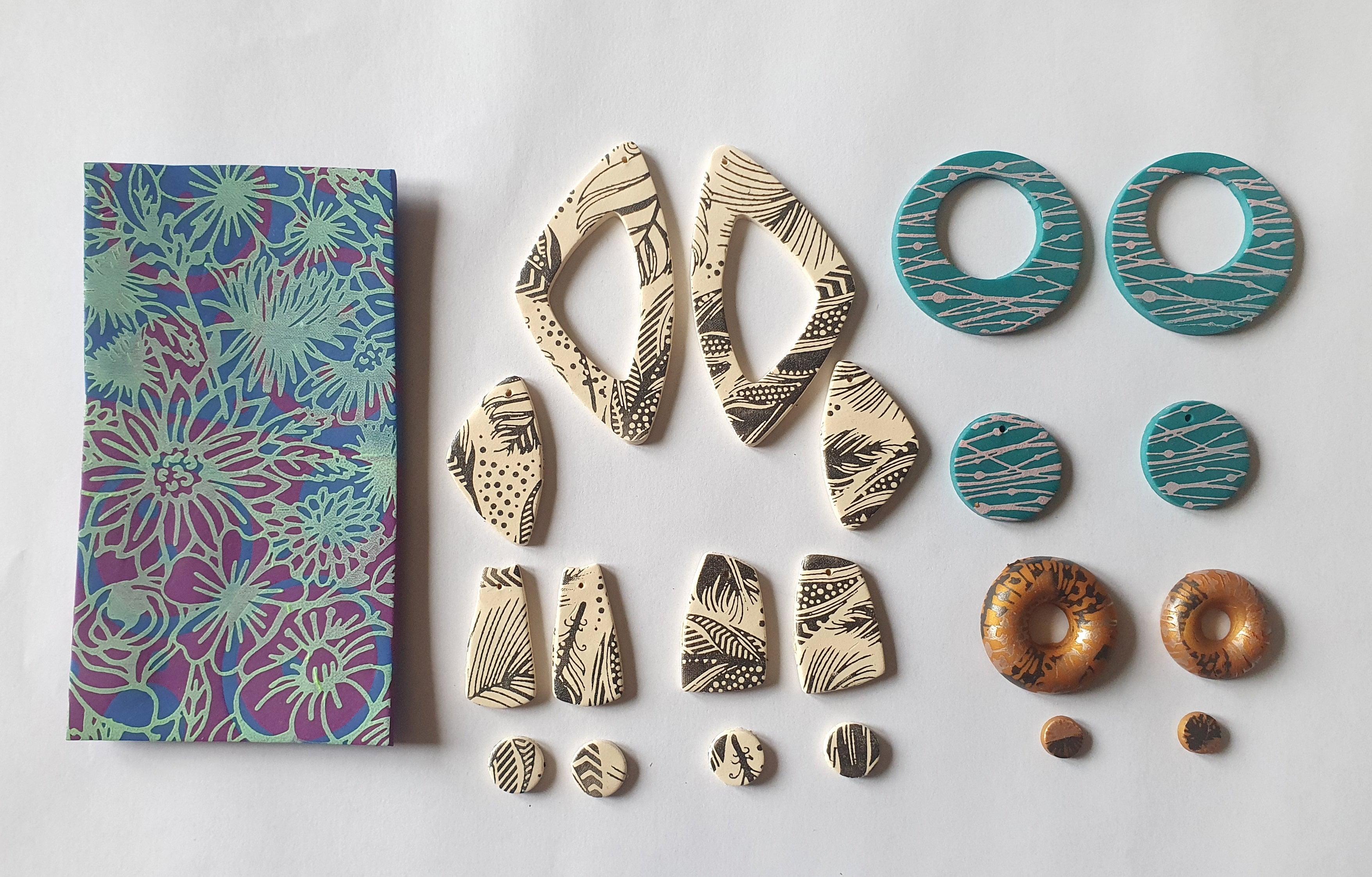 How to Start Working with Silk Screen Printing on Clay – Sculpey