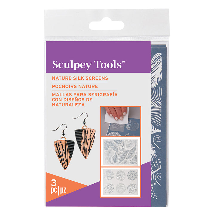 Polymer Clay Tools Silk Screens | Sculpey