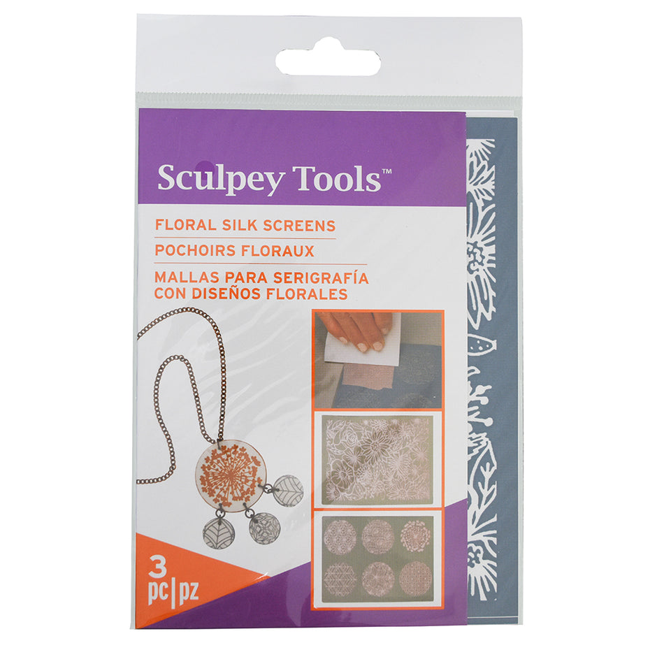 Polymer Clay Tools Silk Screens | Sculpey