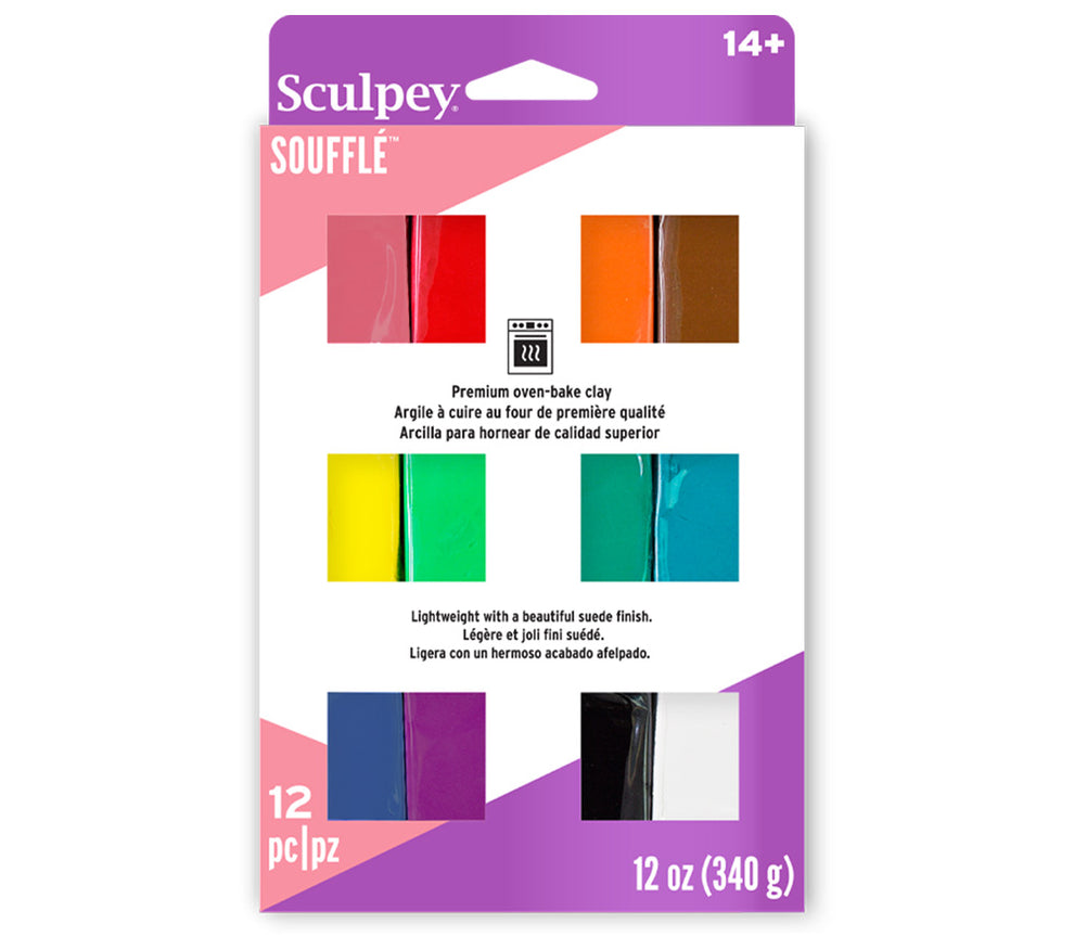 Sculpey Soufflé Multi-Pack | 12-Piece | Sculpey® | Buy Today